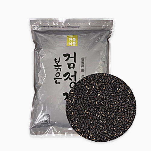 제과제빵 쇼핑몰 Bakingmam 통 볶은 검정깨 흑임자 1kg 원산지랜덤